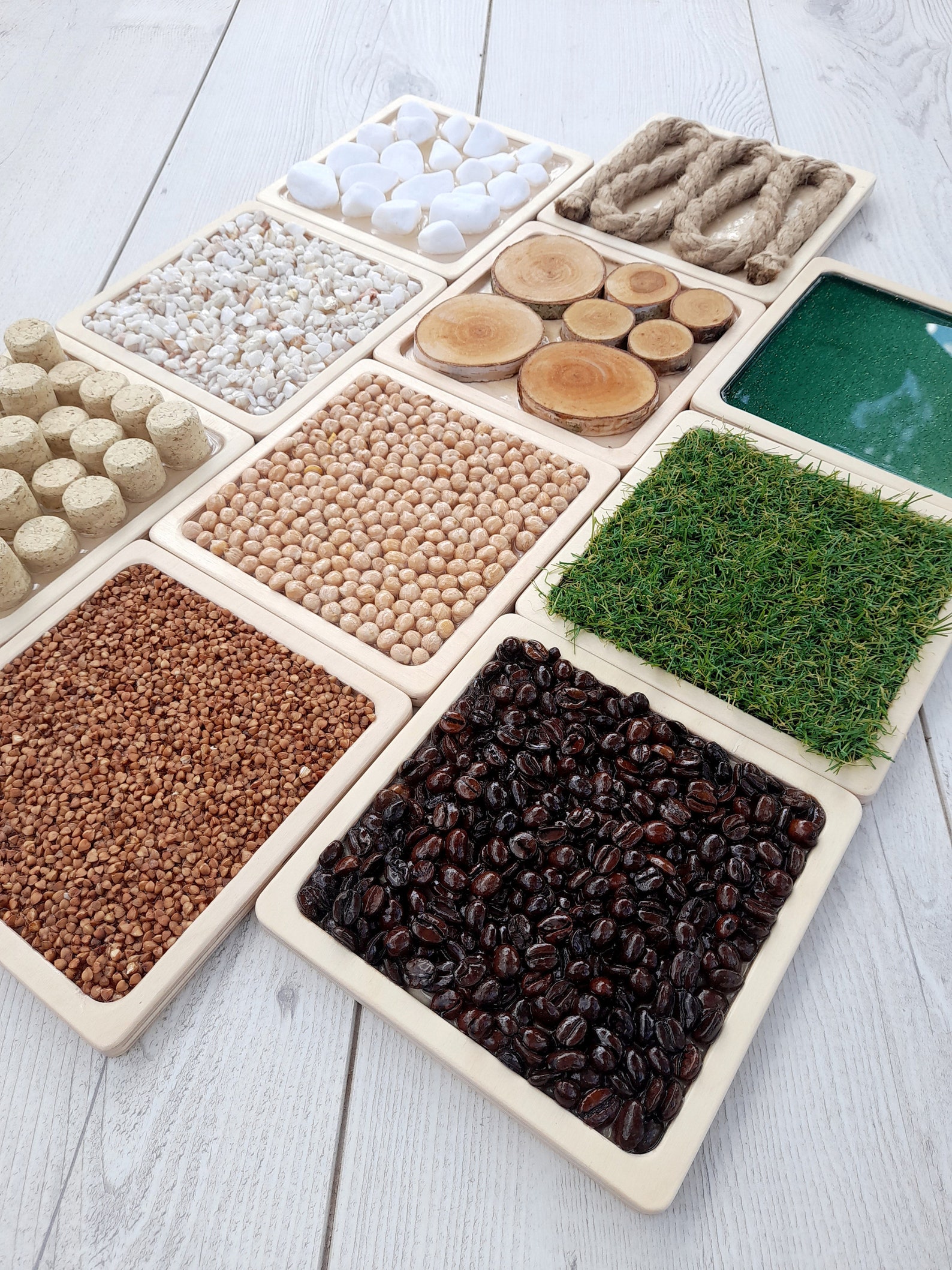 Natural Sensory Path for Children, Sensory Panel for Preschool ...