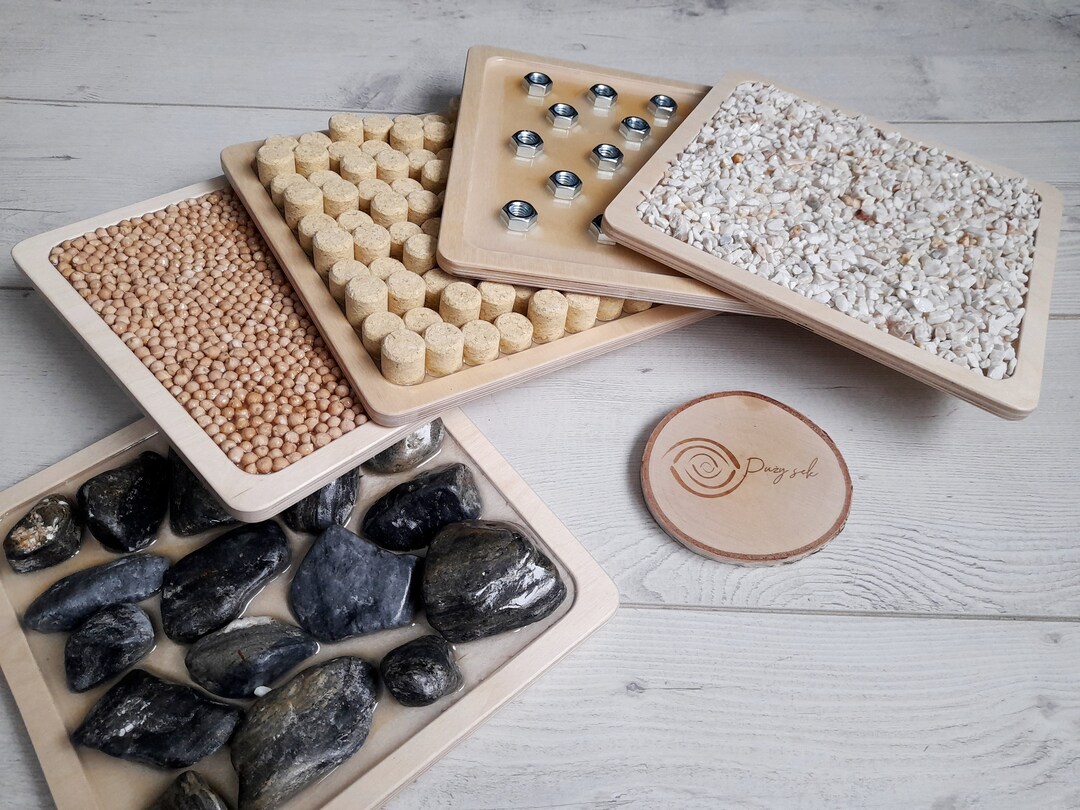 Natural Sensory Path for Toddlers, Montessori Aids for Children, Wooden ...