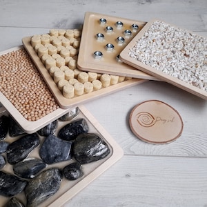 Natural Sensory Path for Toddlers, Montessori Aids for Children, Wooden ...