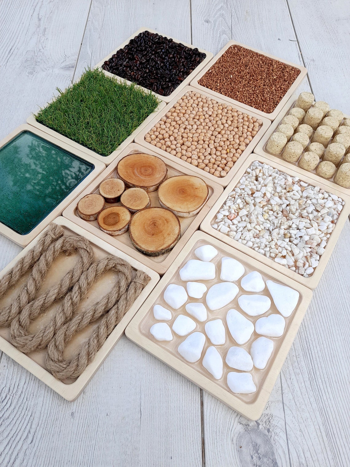 Natural Sensory Path for Children, Sensory Panel for Preschool ...
