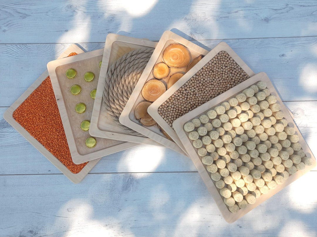 Natural Sensory Path for Kids, Sensory Panel for Preschool, Barefoot ...