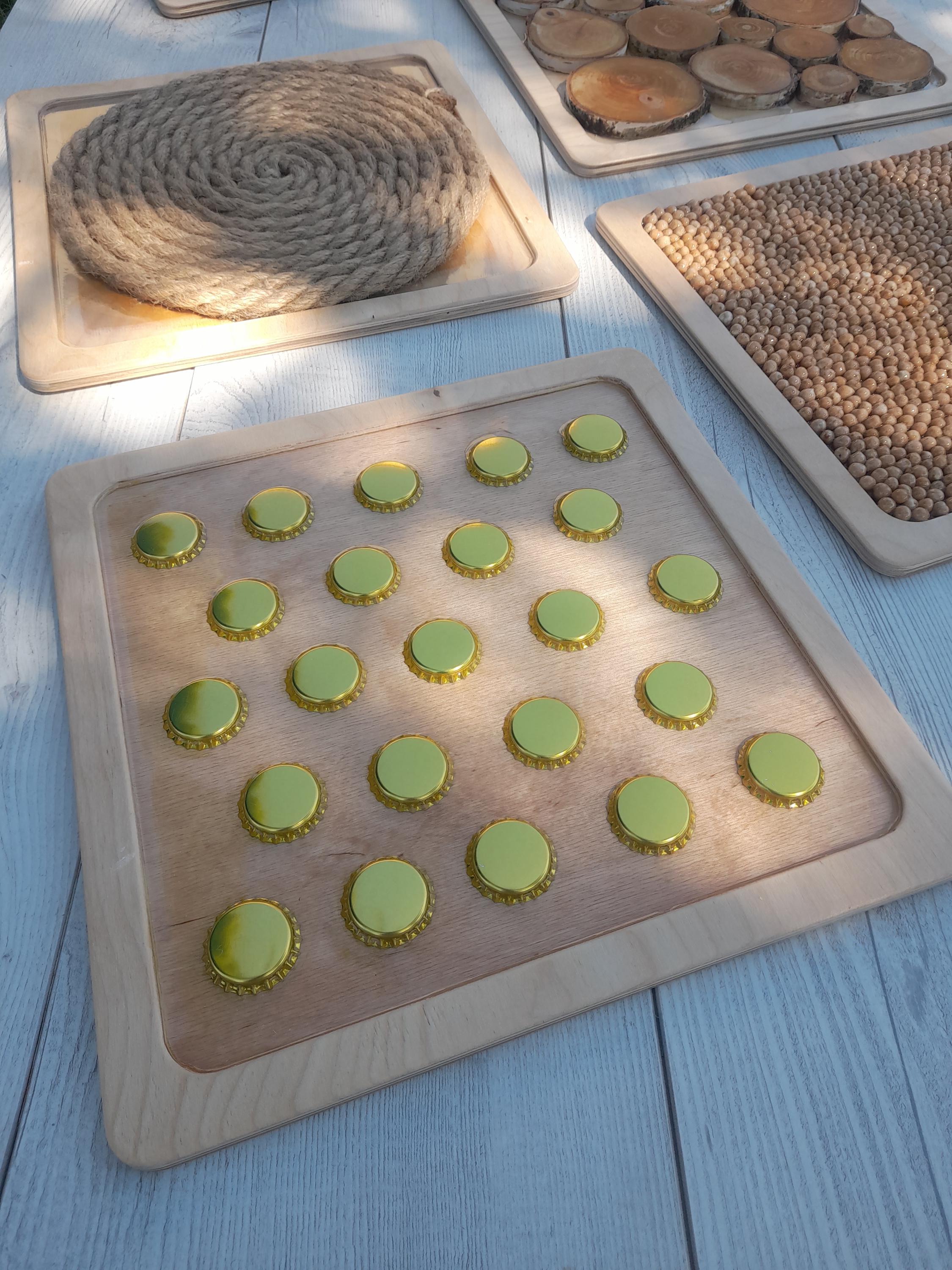 Natural Sensory Path for Kids, Sensory Panel for Preschool, Barefoot ...