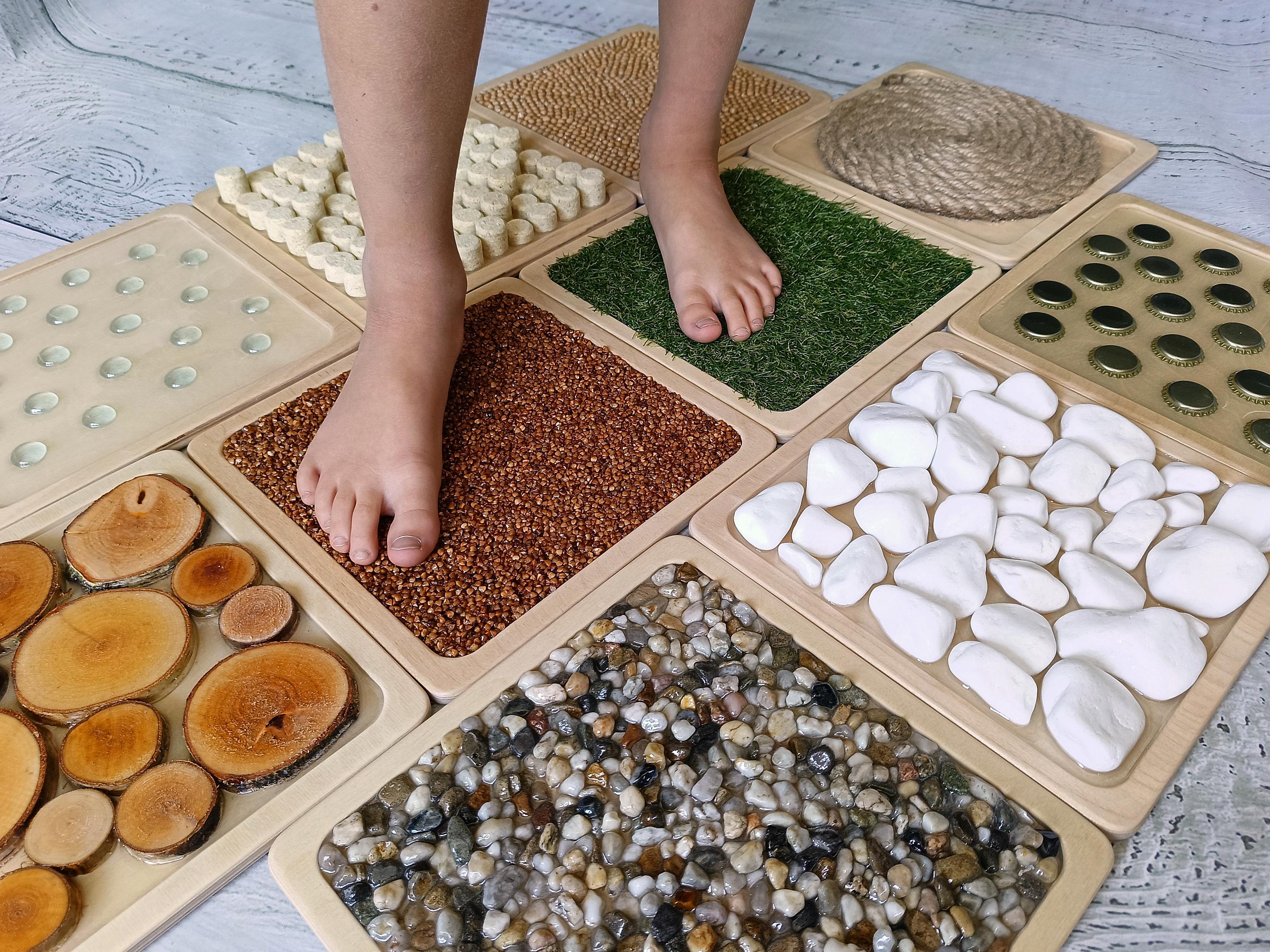 Sensory Path Tactile Tiles for Kids | Barefoot Sensory Play ...