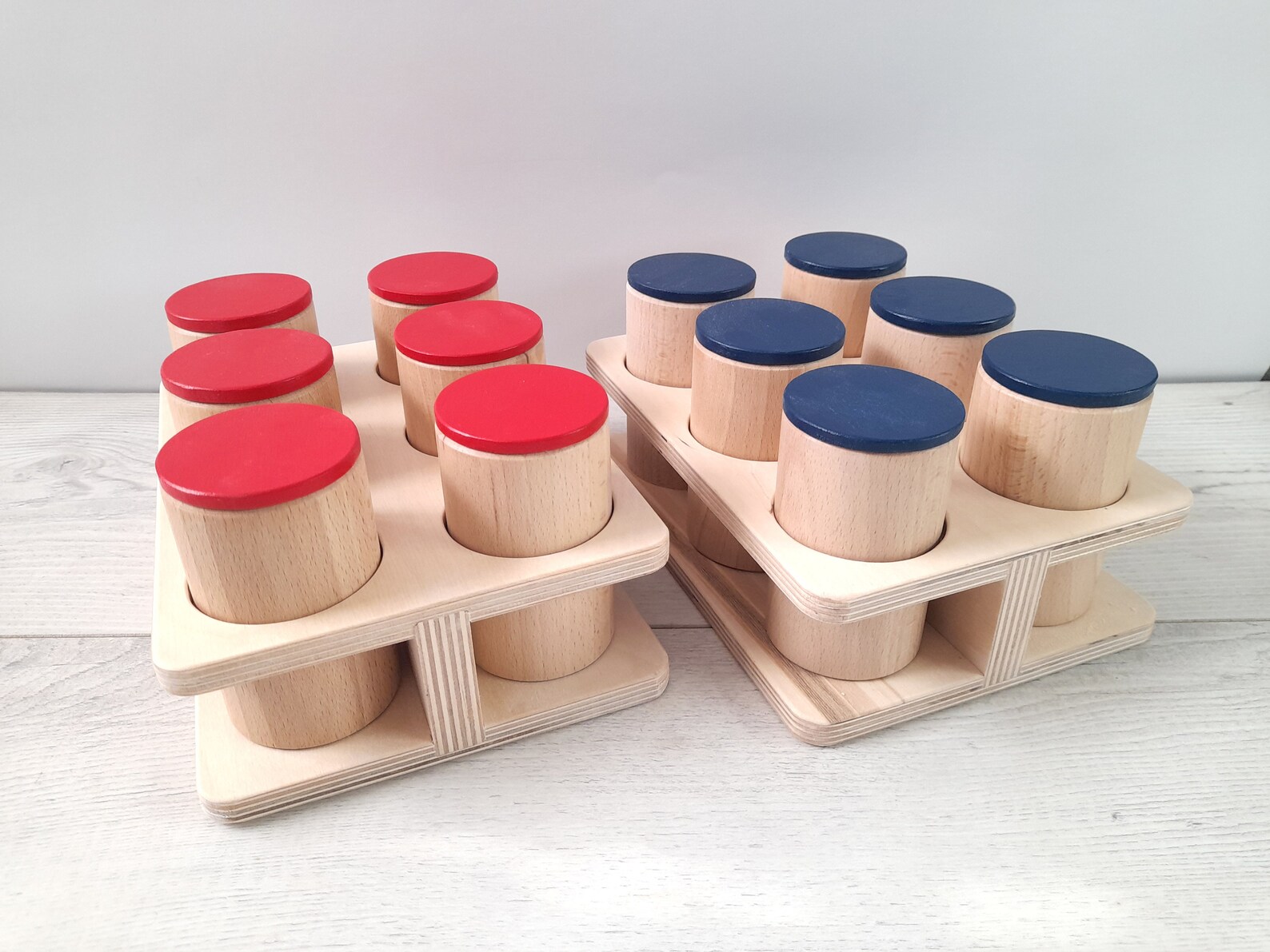 Montessori Sound Cylinders, Educational Toy for Kids, Sensory Toys ...