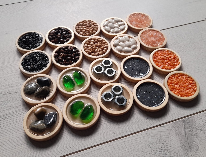 Sensory Memory for Kids, Handmade Montessori Educational Toy, Learning ...