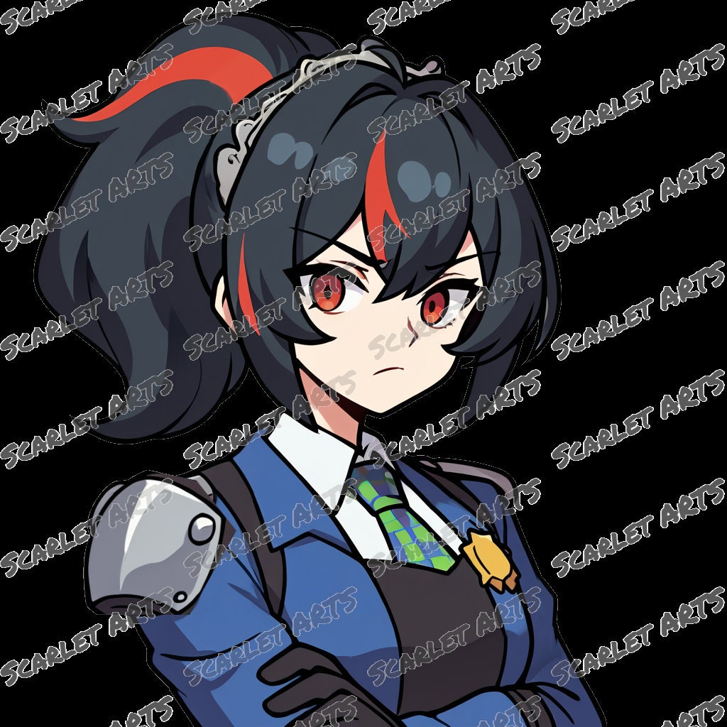 Zhu Yuan Zenless Zone Zero Emotes / Stickers Anime Chibi Style Twitch ...