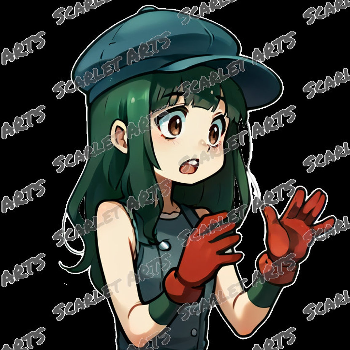 Kyrie Final Fantasy VII FF7 Emotes / Stickers Anime Chibi Style Twitch ...