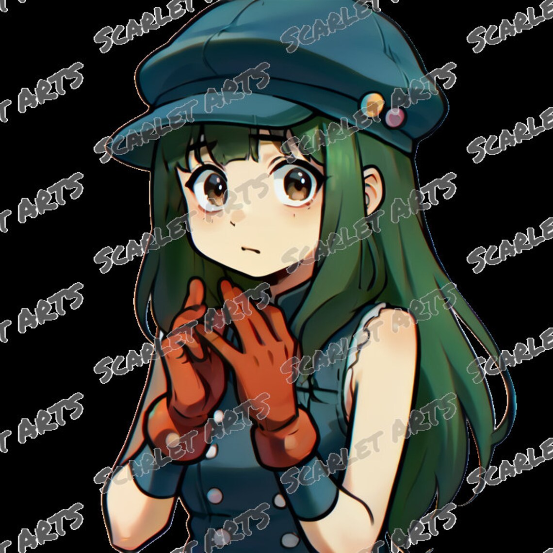 Kyrie Final Fantasy VII FF7 Emotes / Stickers Anime Chibi Style Twitch ...