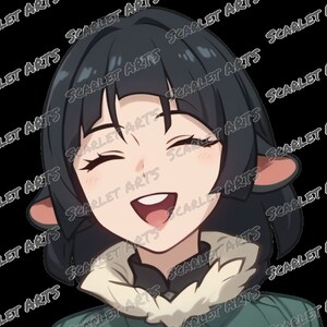 Jane Doe Zenless Zone Zero Emotes / Sticker Anime Chibi style Twitch ...