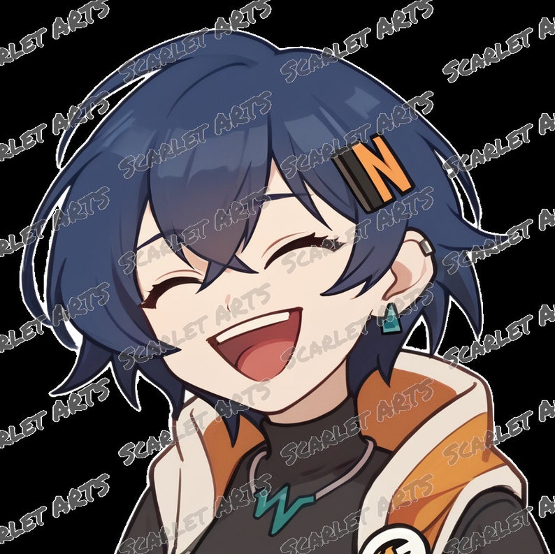 Belle Zenless Zone Zero Emotes / Stickers Anime Chibi Style Twitch ...