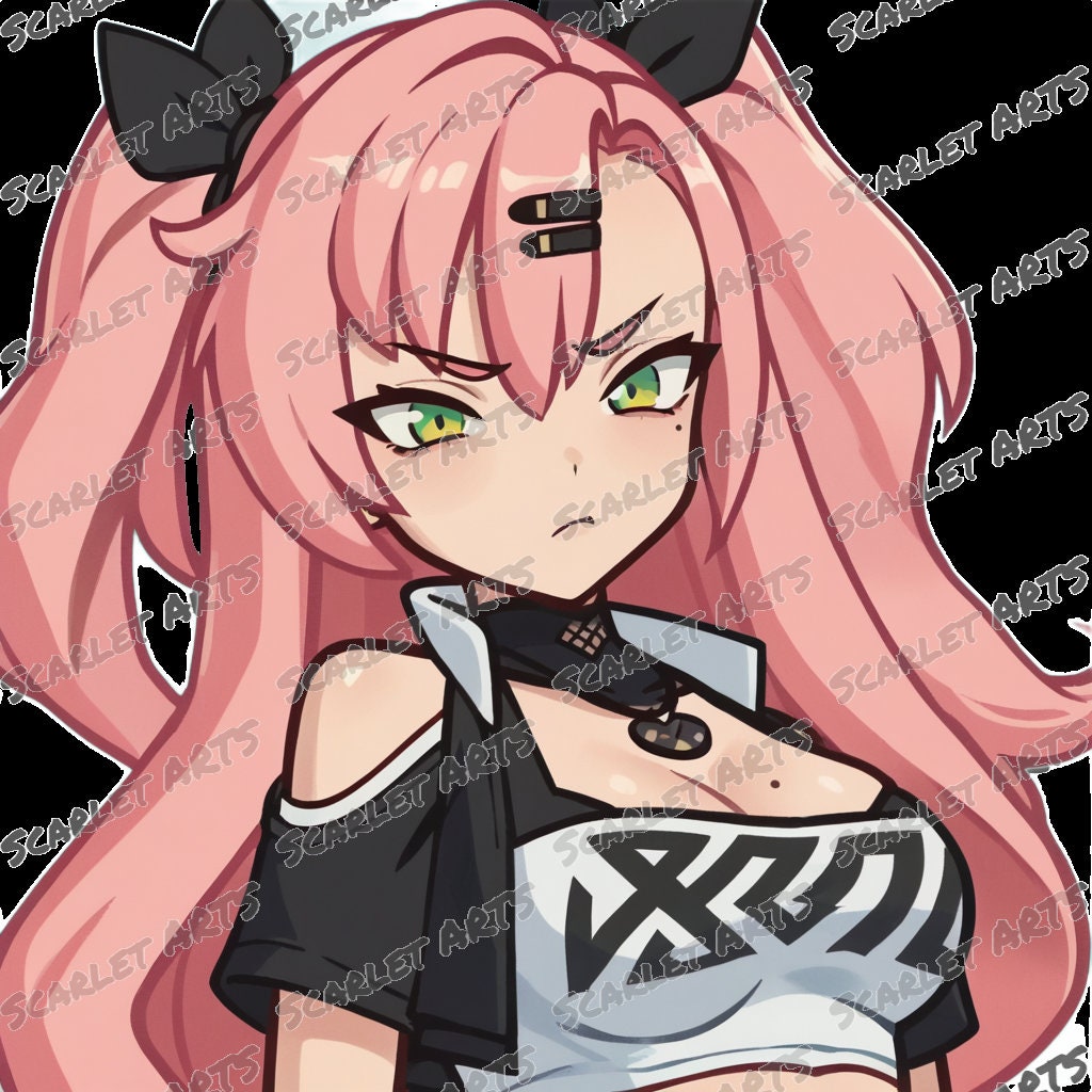 Nicole Demara Zenless Zone Zero Emotes / Stickers Anime Chibi Style ...