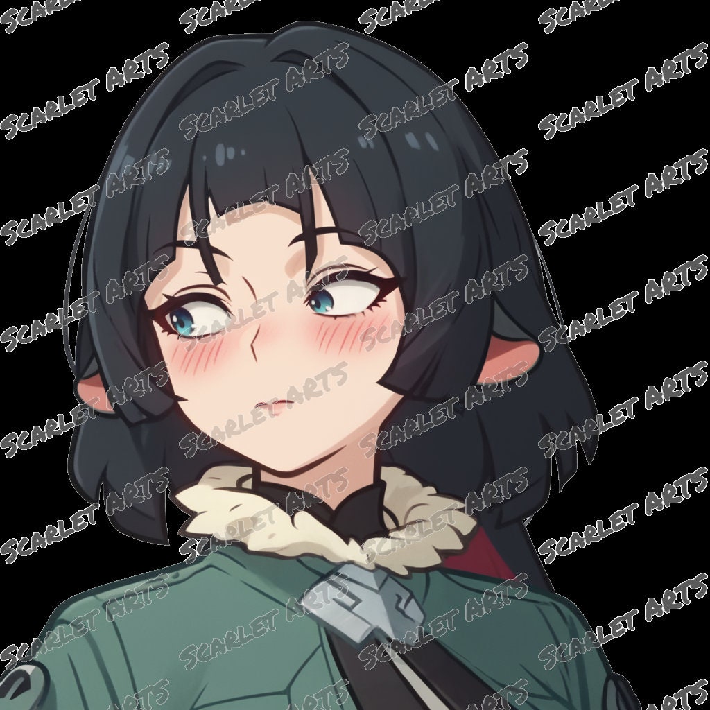 Jane Doe Zenless Zone Zero Emotes / Sticker Anime Chibi style Twitch ...