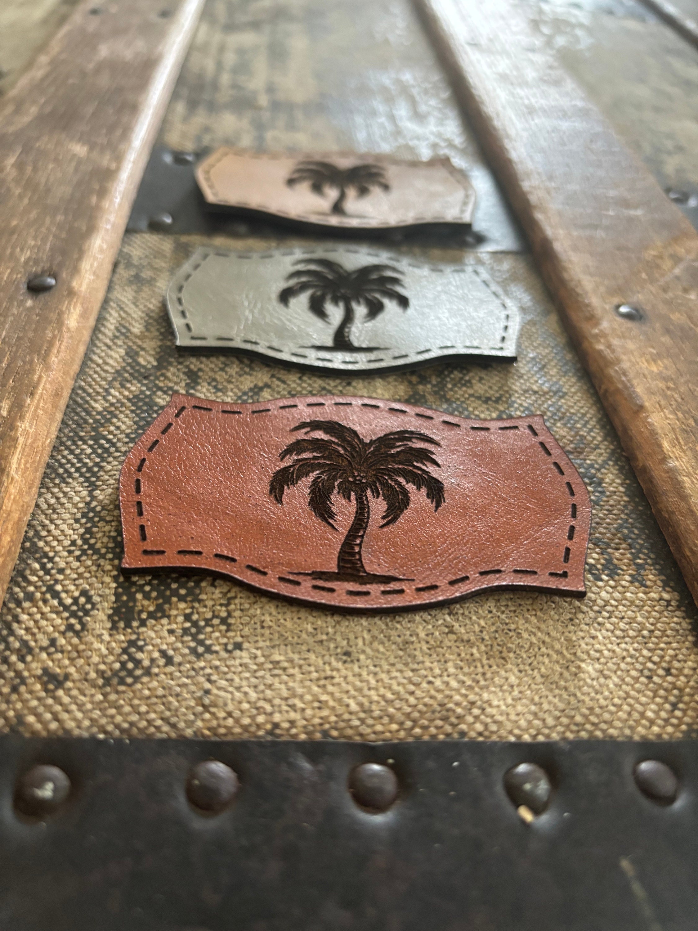 Genuine Leather Hat Patches - Etsy