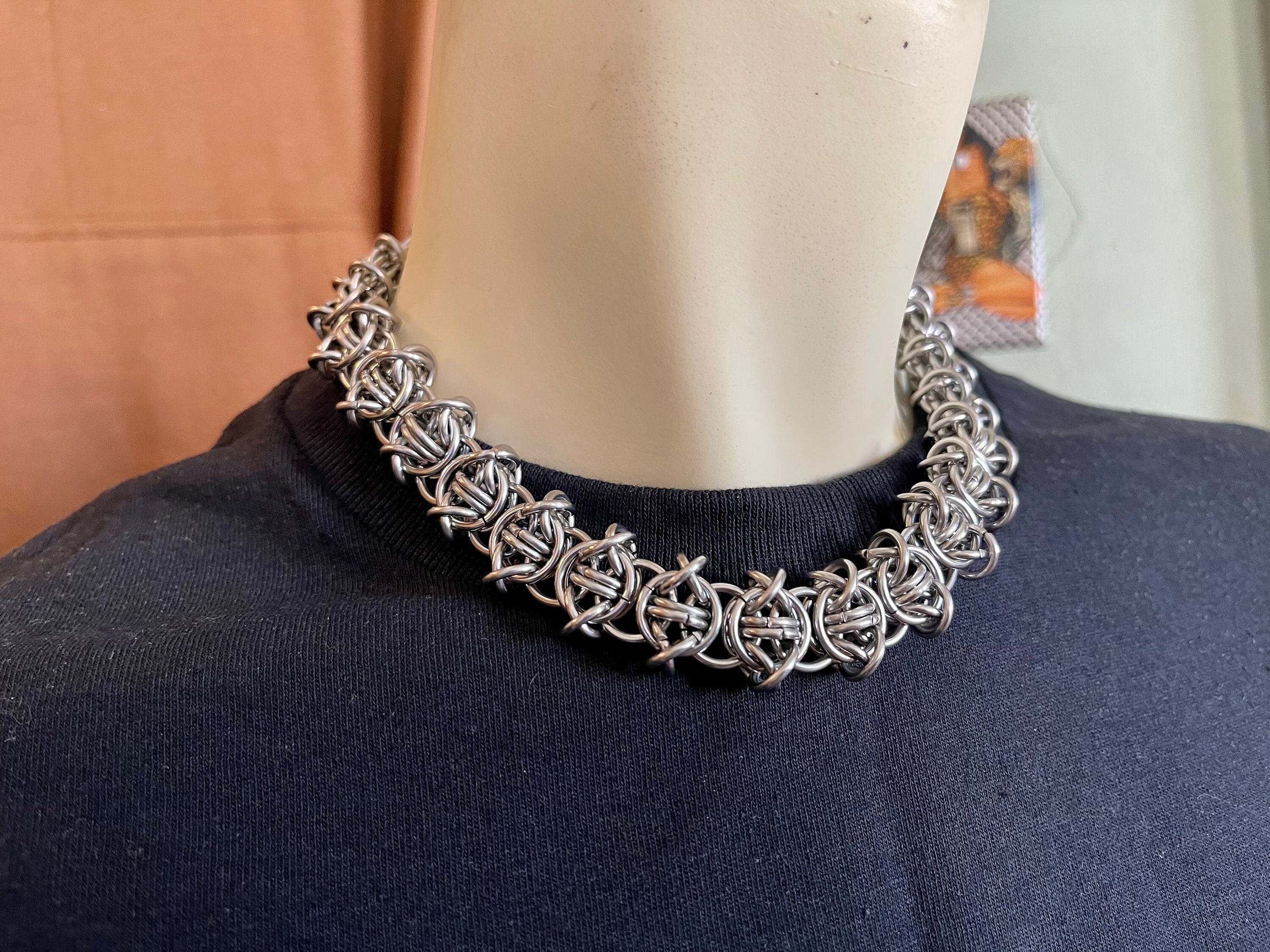 Barbed Wire Chain Necklace - Etsy