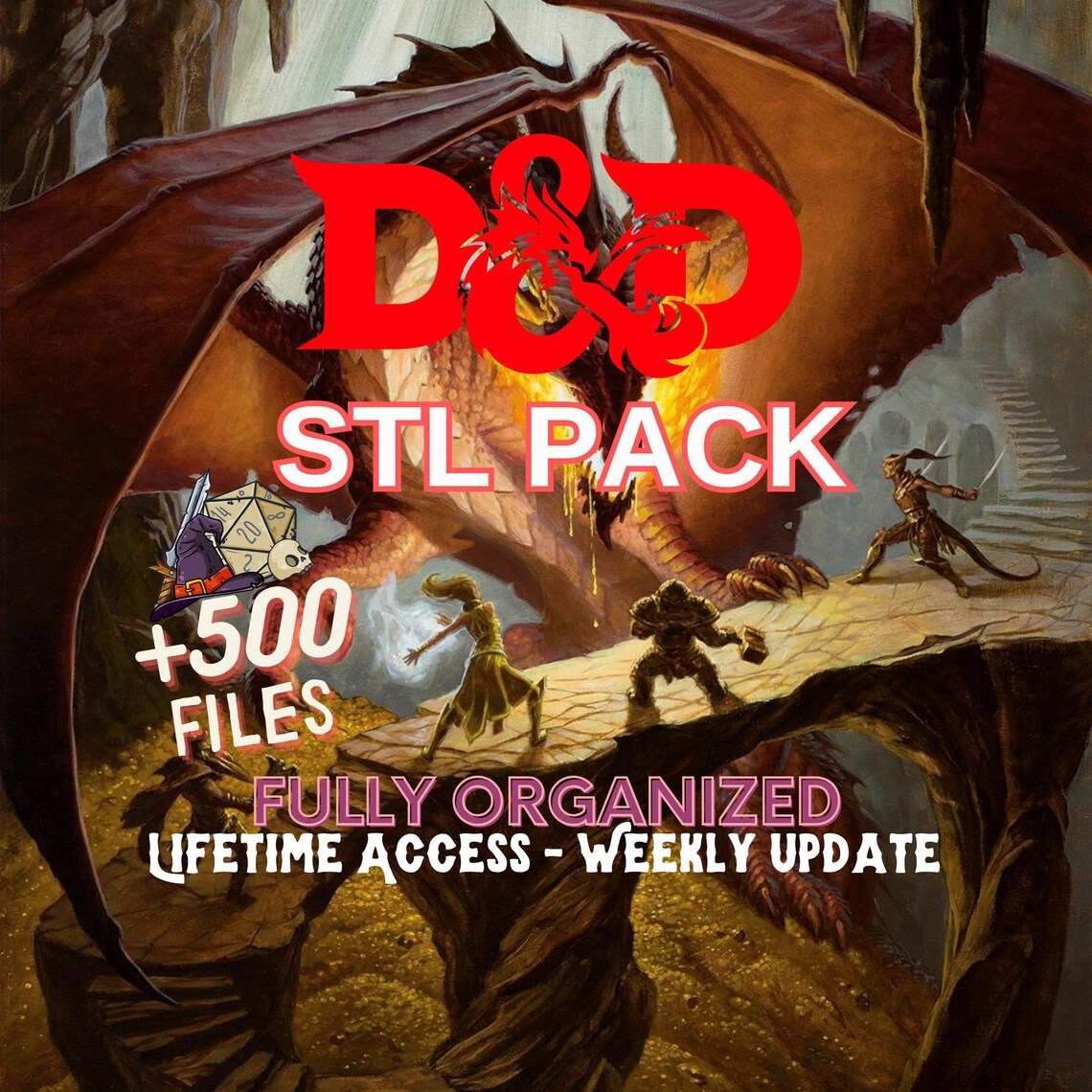 Dnd Stl Pack, Dnd Stl Bundle, Dnd Miniatures Pack, High Quality Stl ...