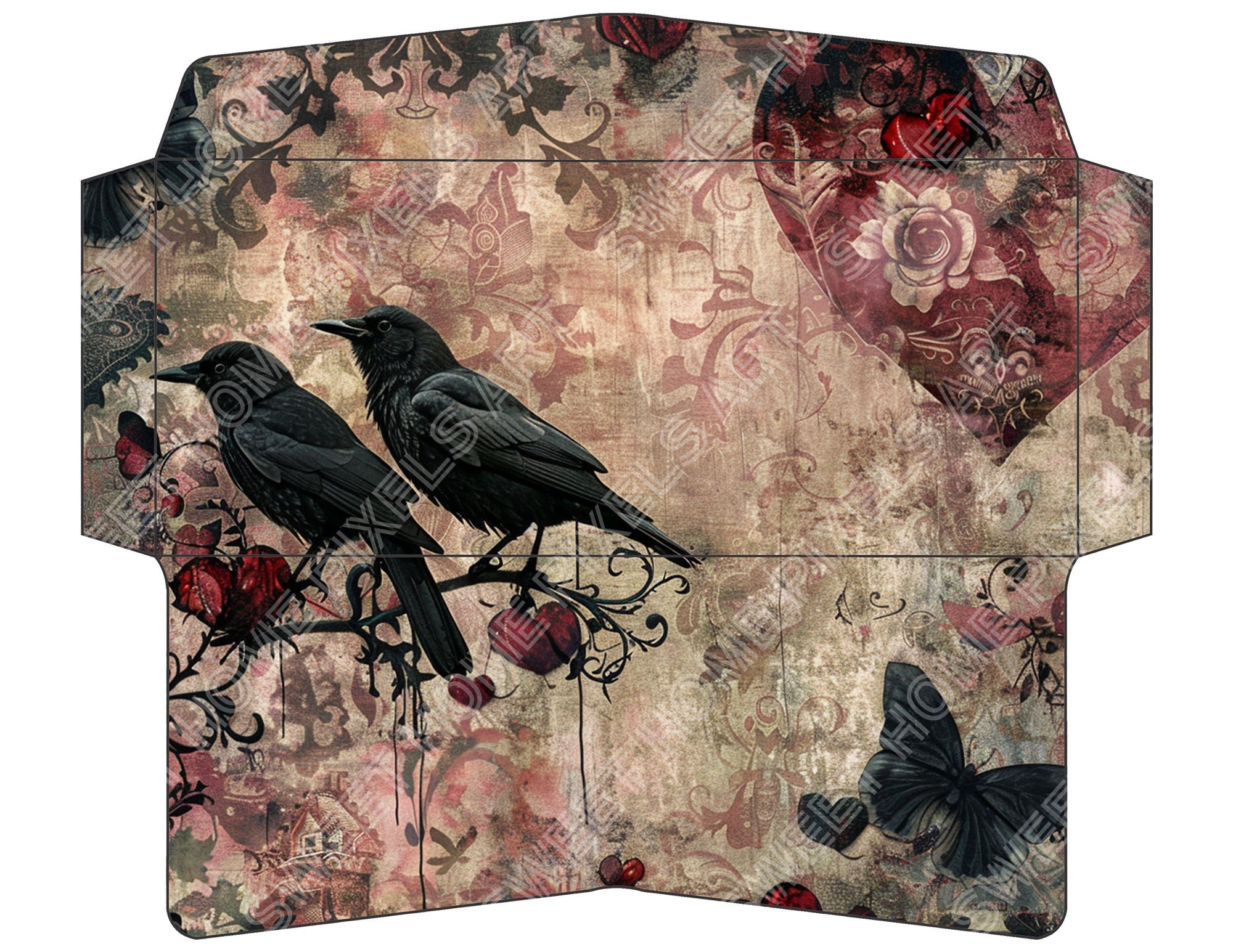 Vintage Ephemera Envelope Papers VOL 2, Junk Journal Envelope ...