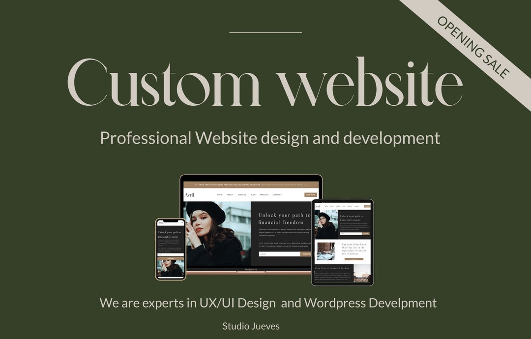 Custom Wordpress Website Design. Website Design. Wordpress Website ...
