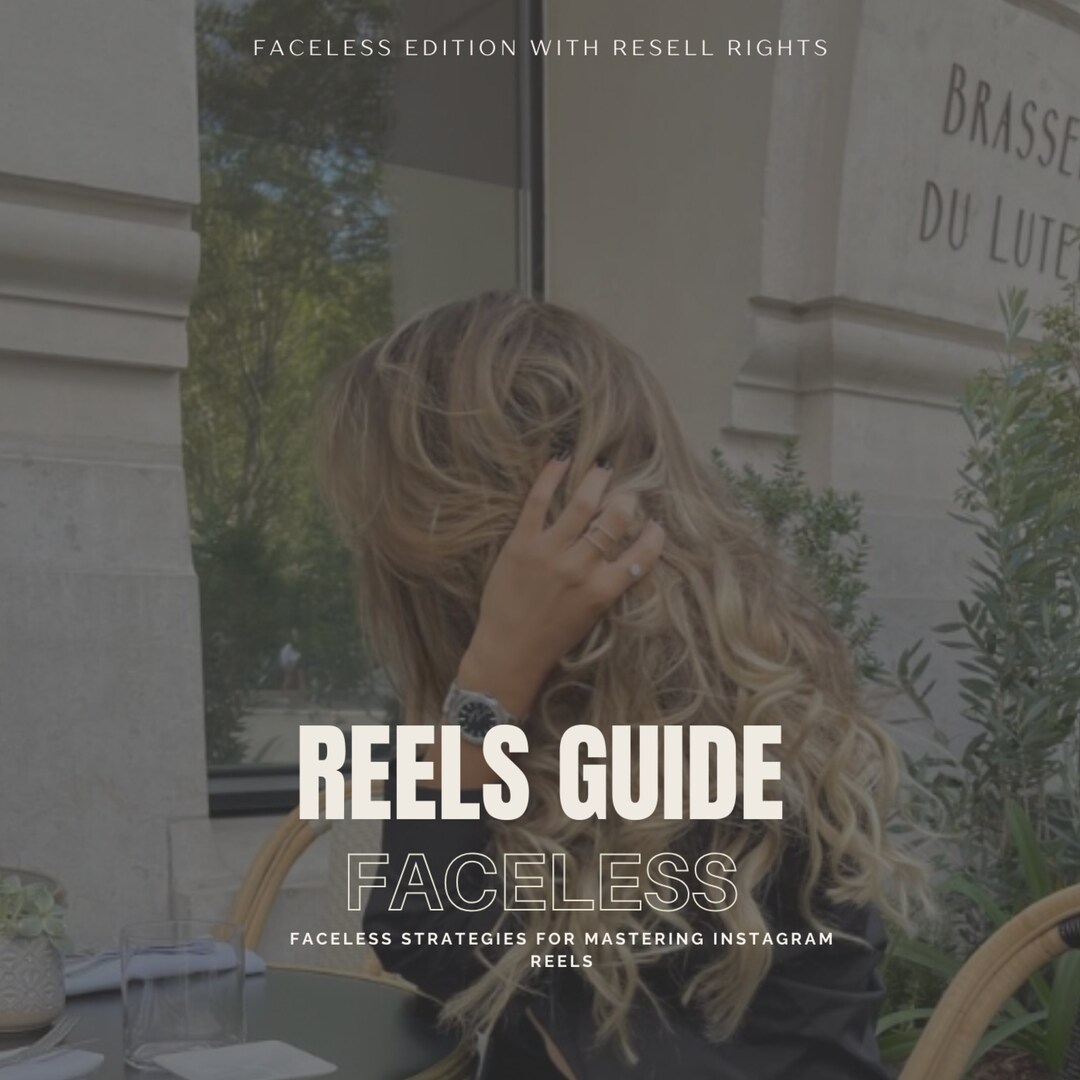 Faceless Reels Guide, How to Create Reels, Instagram Growth, Make Money With Passive Income ...
