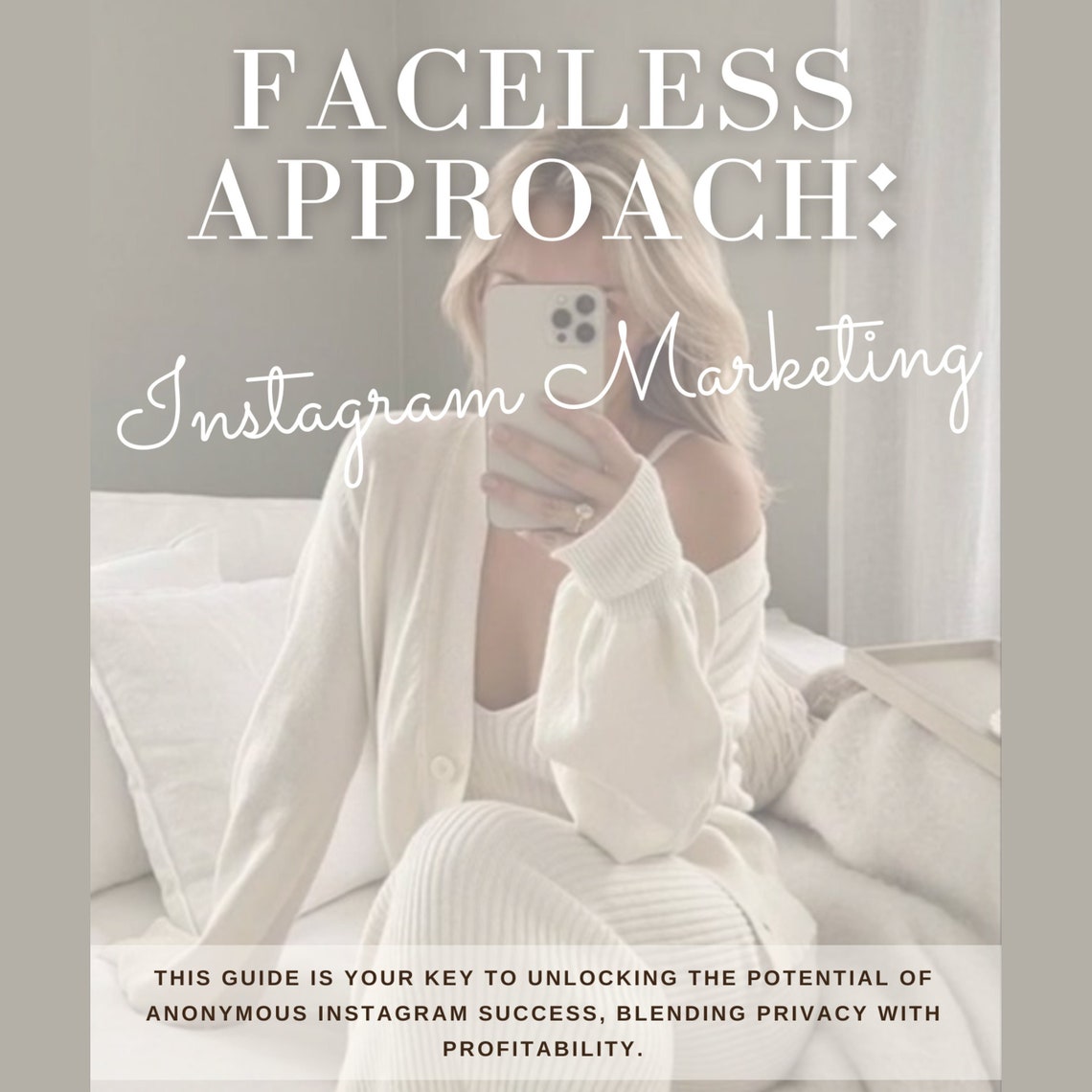 Instagram Marketing Guide Using Faceless Account, Digital Marketing ...