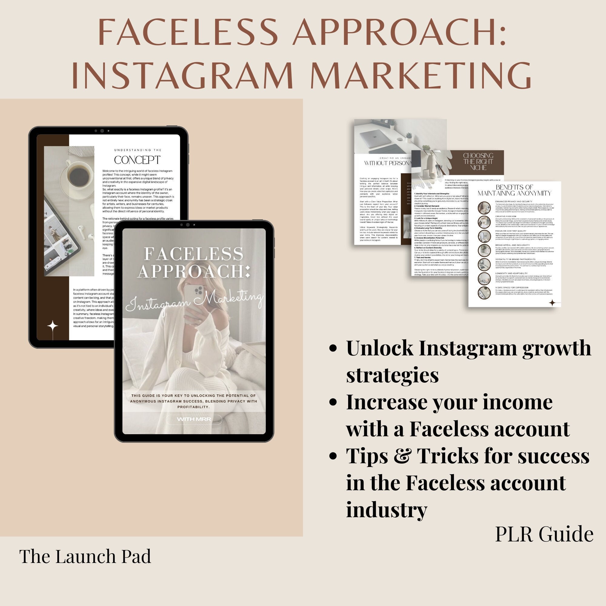 Instagram Marketing Guide Using Faceless Account, Digital Marketing ...