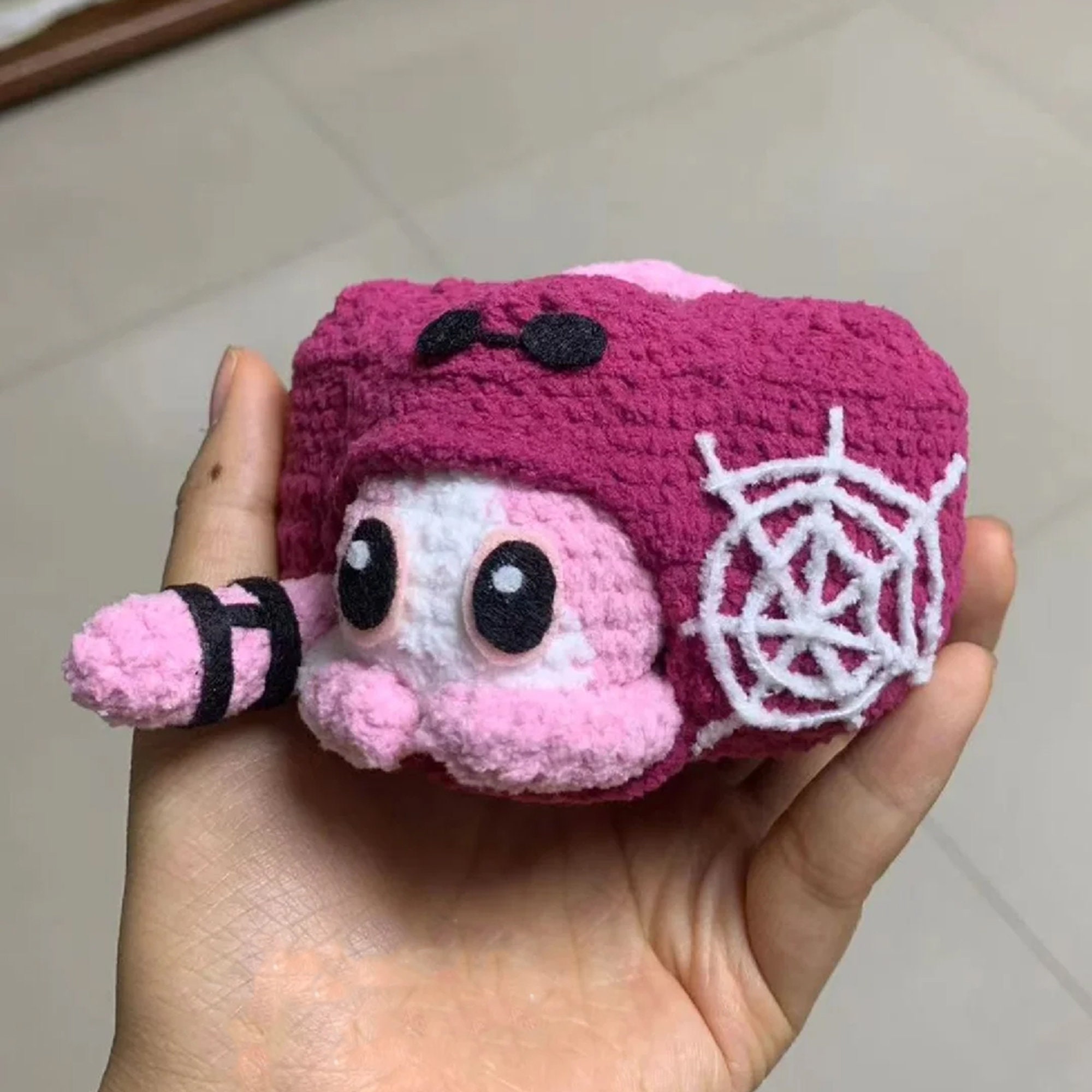 Honkai Star Rail Kafka Crochet, HSR Purple Cat Cake Crochet Pattern ...