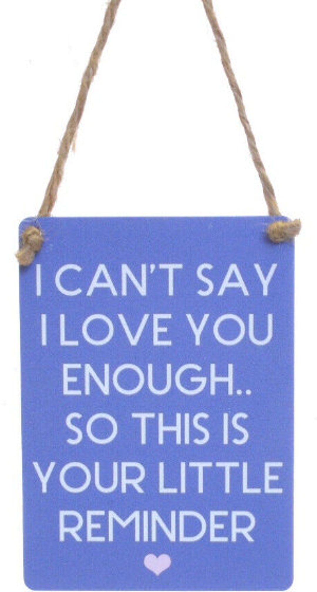 Mini Metal Sign - Reminder - Etsy