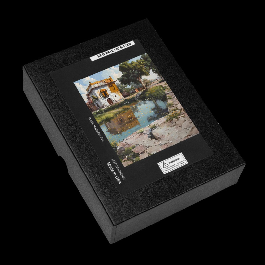 Pind of Punjab Legacy Jigsaw Puzzle: History & Culture Landscape - Etsy