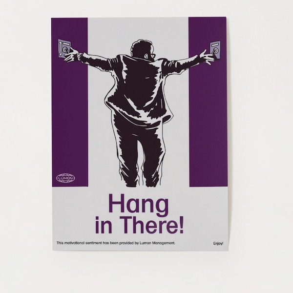 Severance Hang in There Poster - Etsy