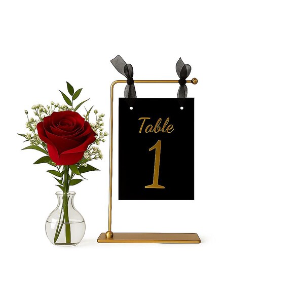 Table Number Stands - Etsy