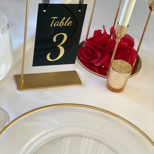 Table Number, Menu, Bar Sign Stand - Etsy