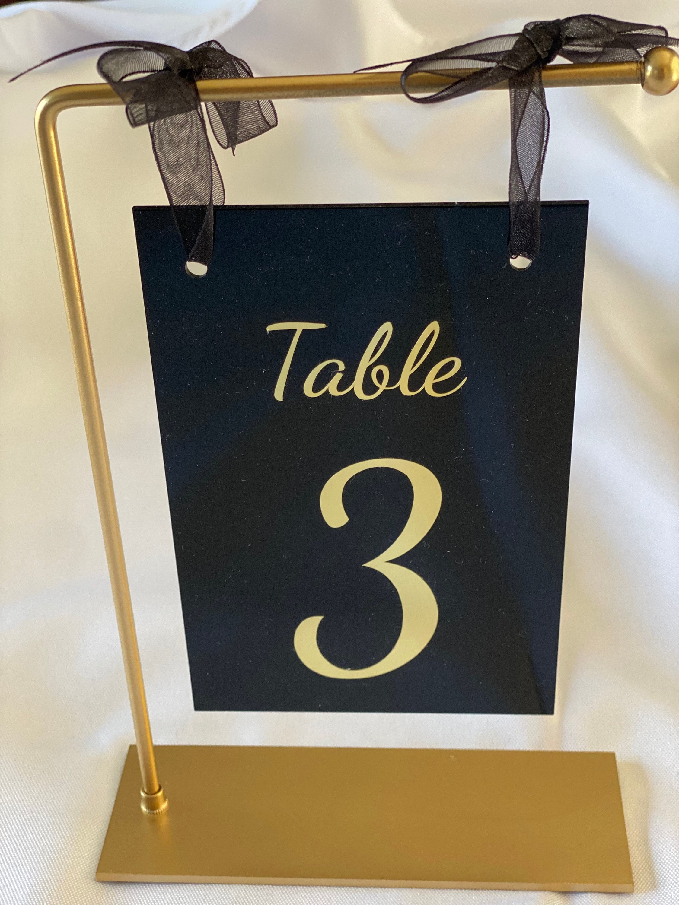 Table Number, Menu, Bar Sign Stand - Etsy