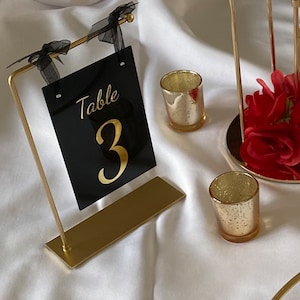 Table Number, Menu, Bar Sign Stand - Etsy