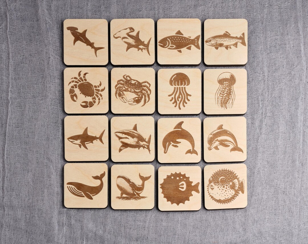 Sea Creatures part 1 Kids Learning and Playing Montessori Blocks ...