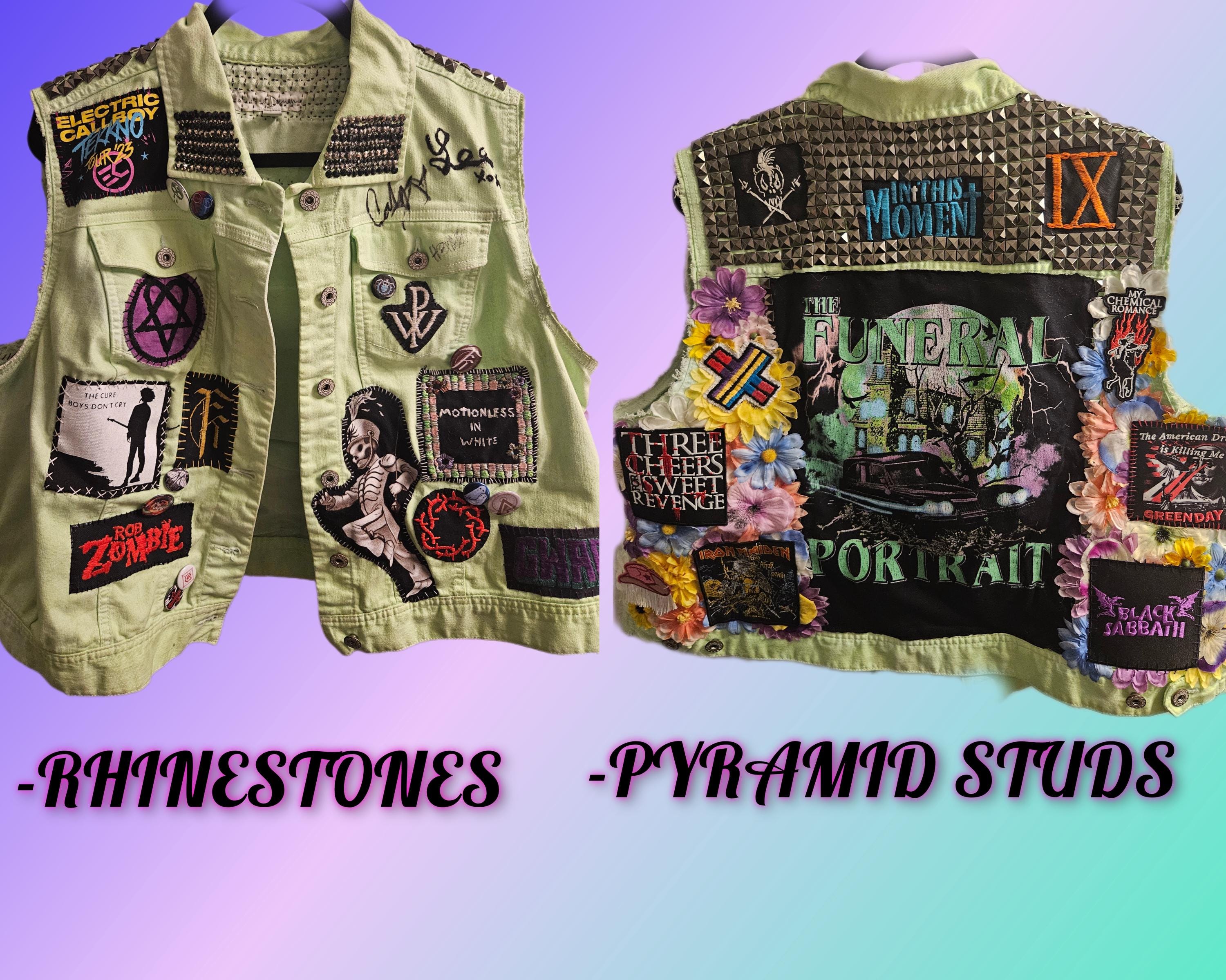 CUSTOM Battle Jackets & Vests. *made to Order* - Etsy