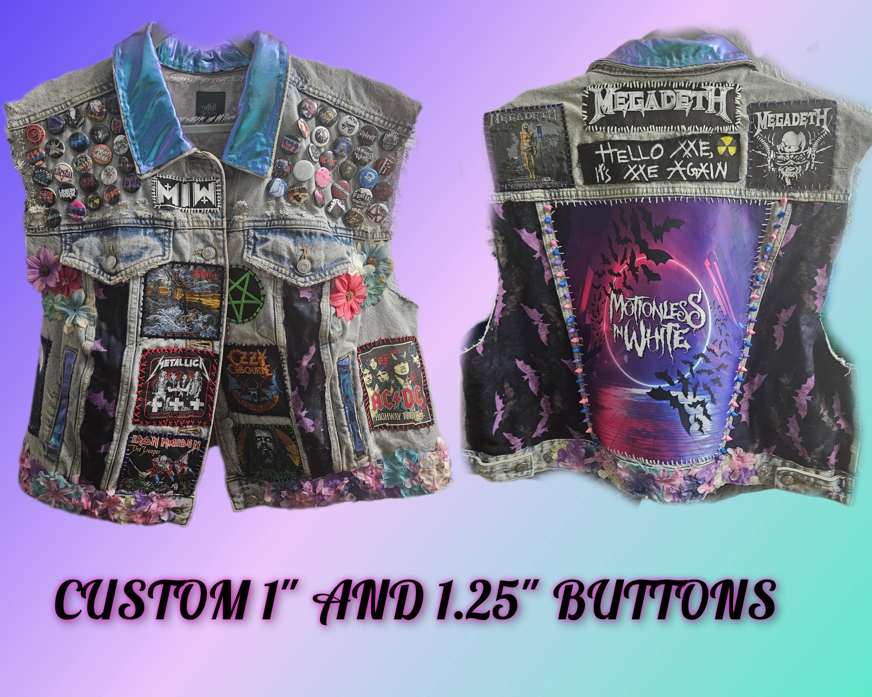 CUSTOM Battle Jackets & Vests. *made to Order* - Etsy