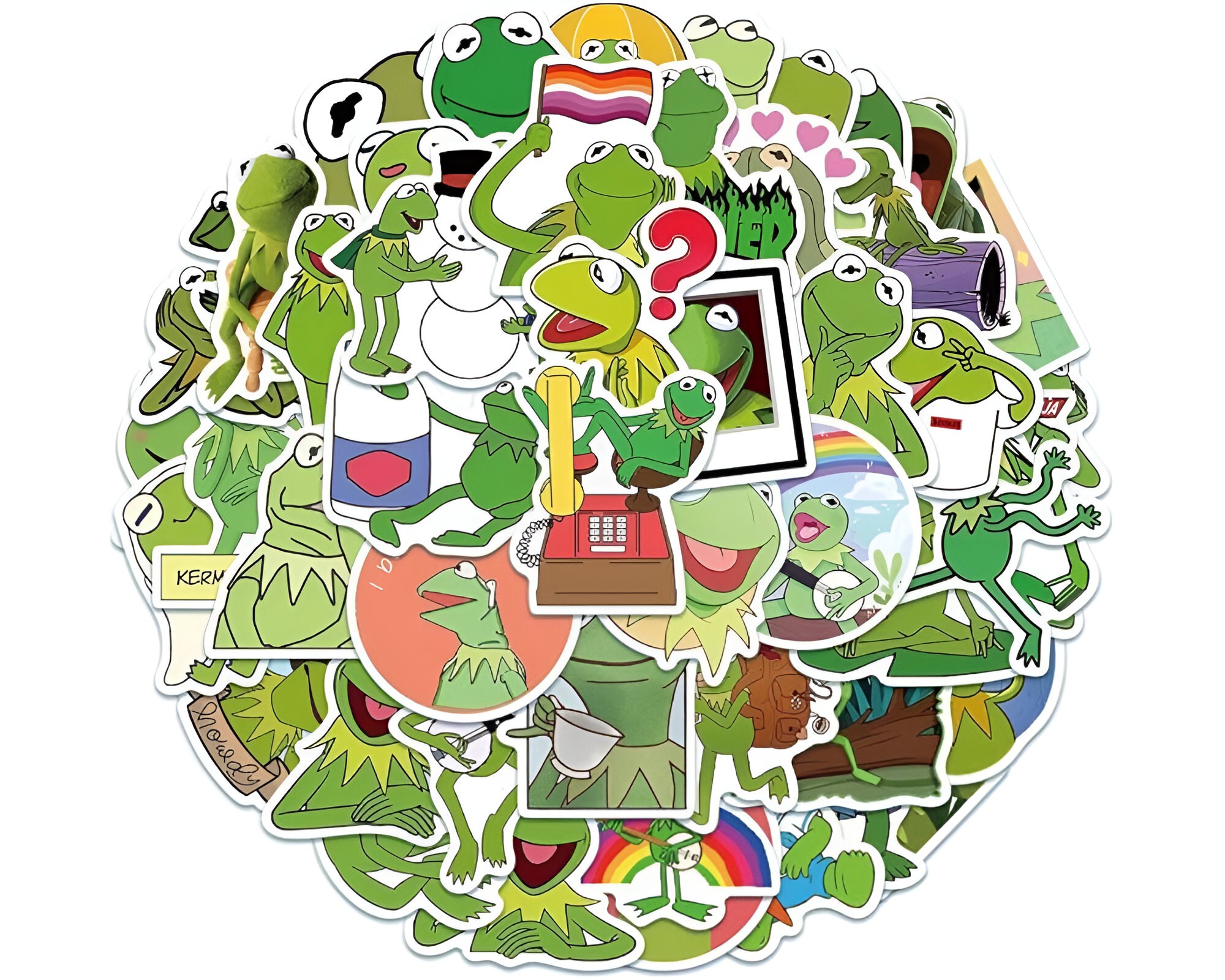 Kermit the Frog Self Adhesive Muppets Journals, Scrapbooks, Planners ...
