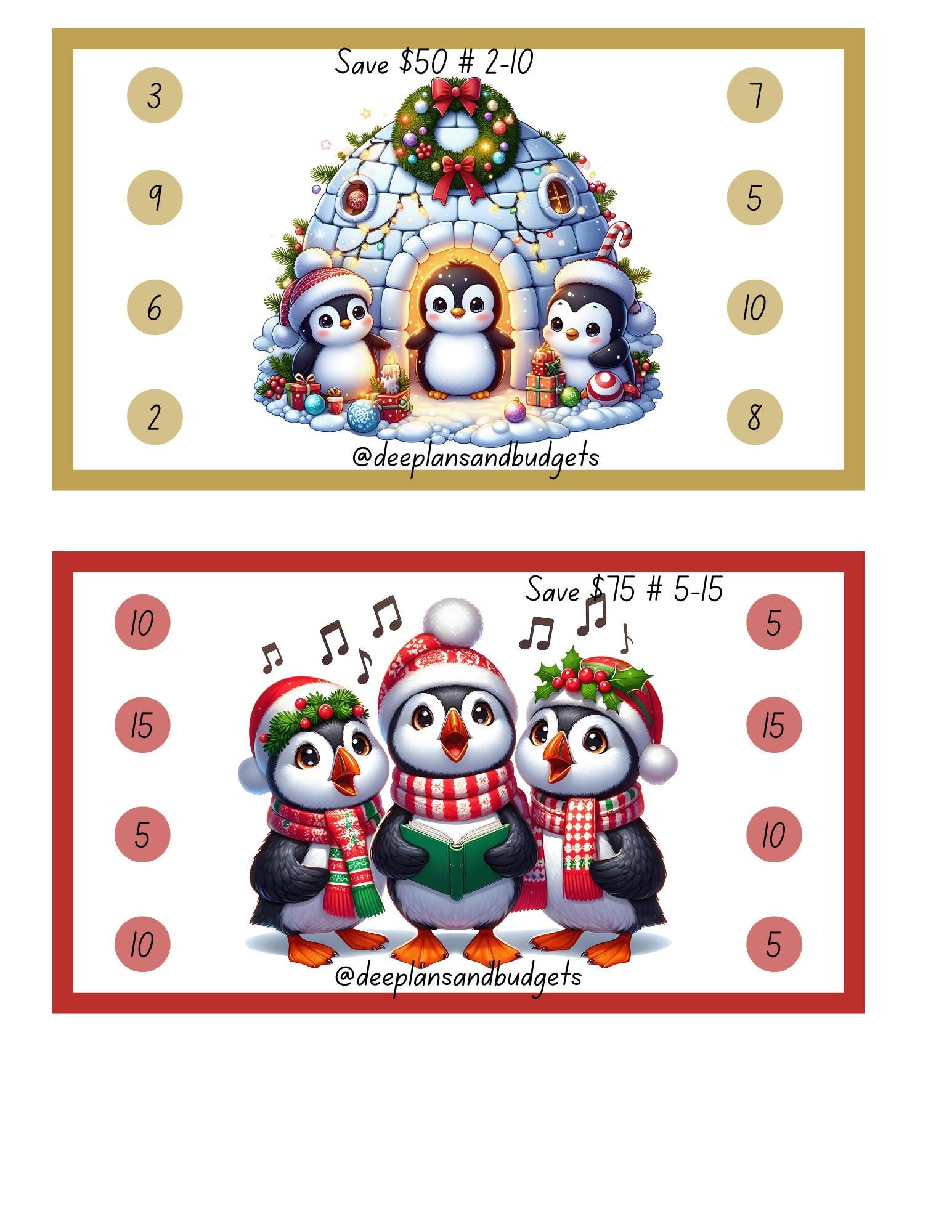 Critter Christmas Digital Download - Etsy