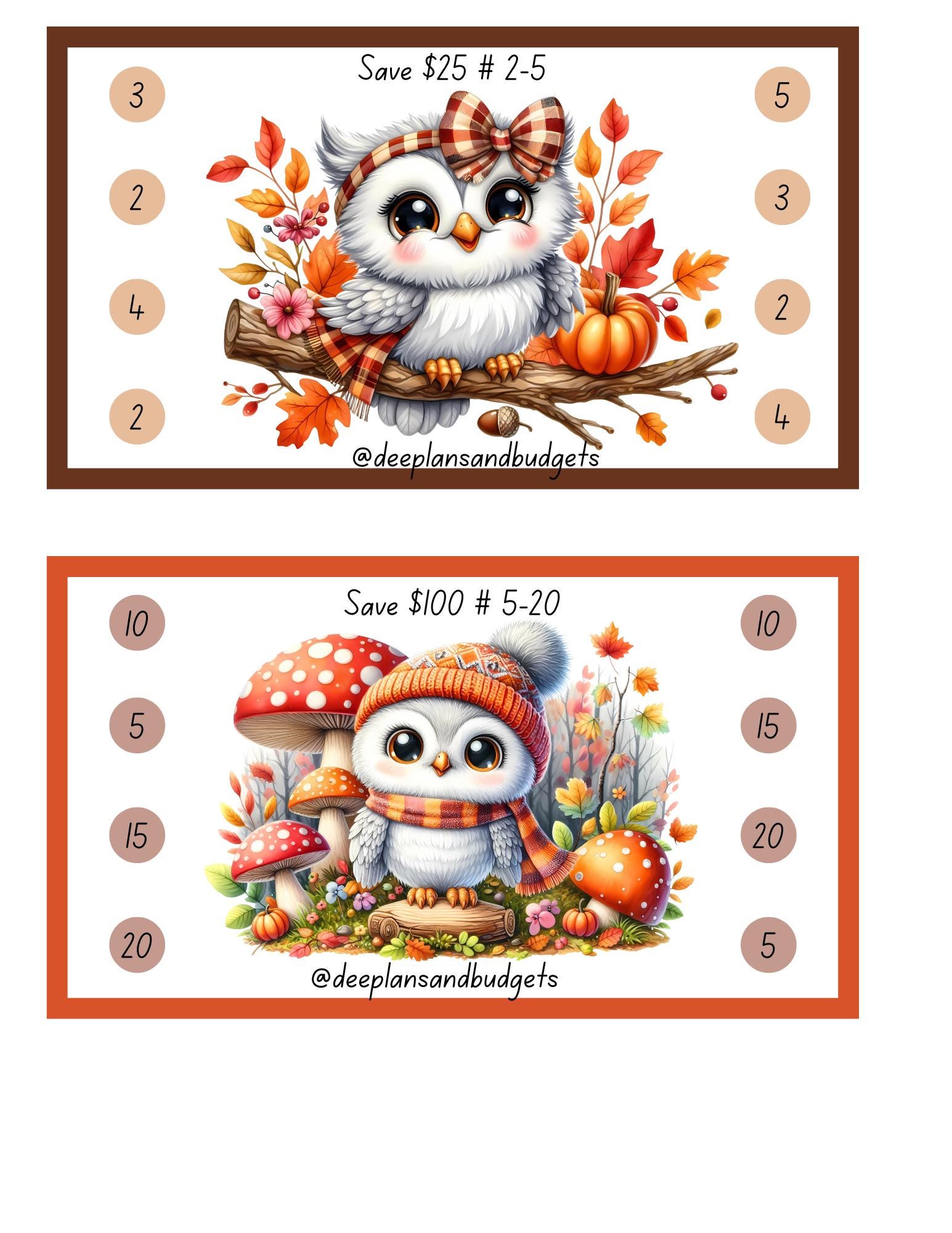 DIY Fall Scratch off Digital Download - Etsy