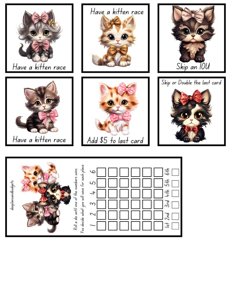 Critter Box Add on #2. Kittens - Etsy