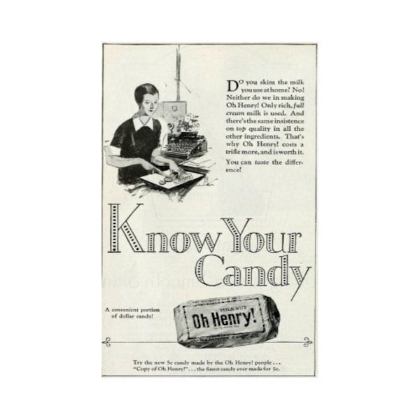 Candy Ad - Etsy