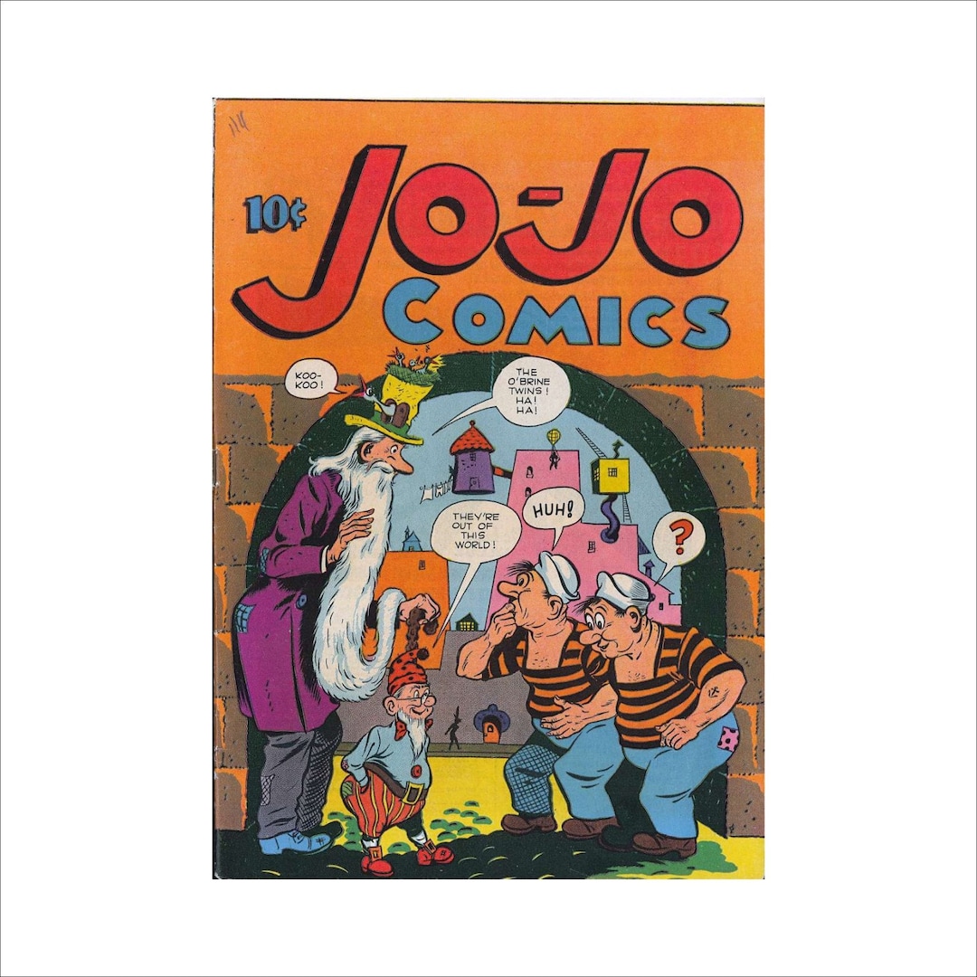Jo-jo Comic Book Cover 1946 - Etsy