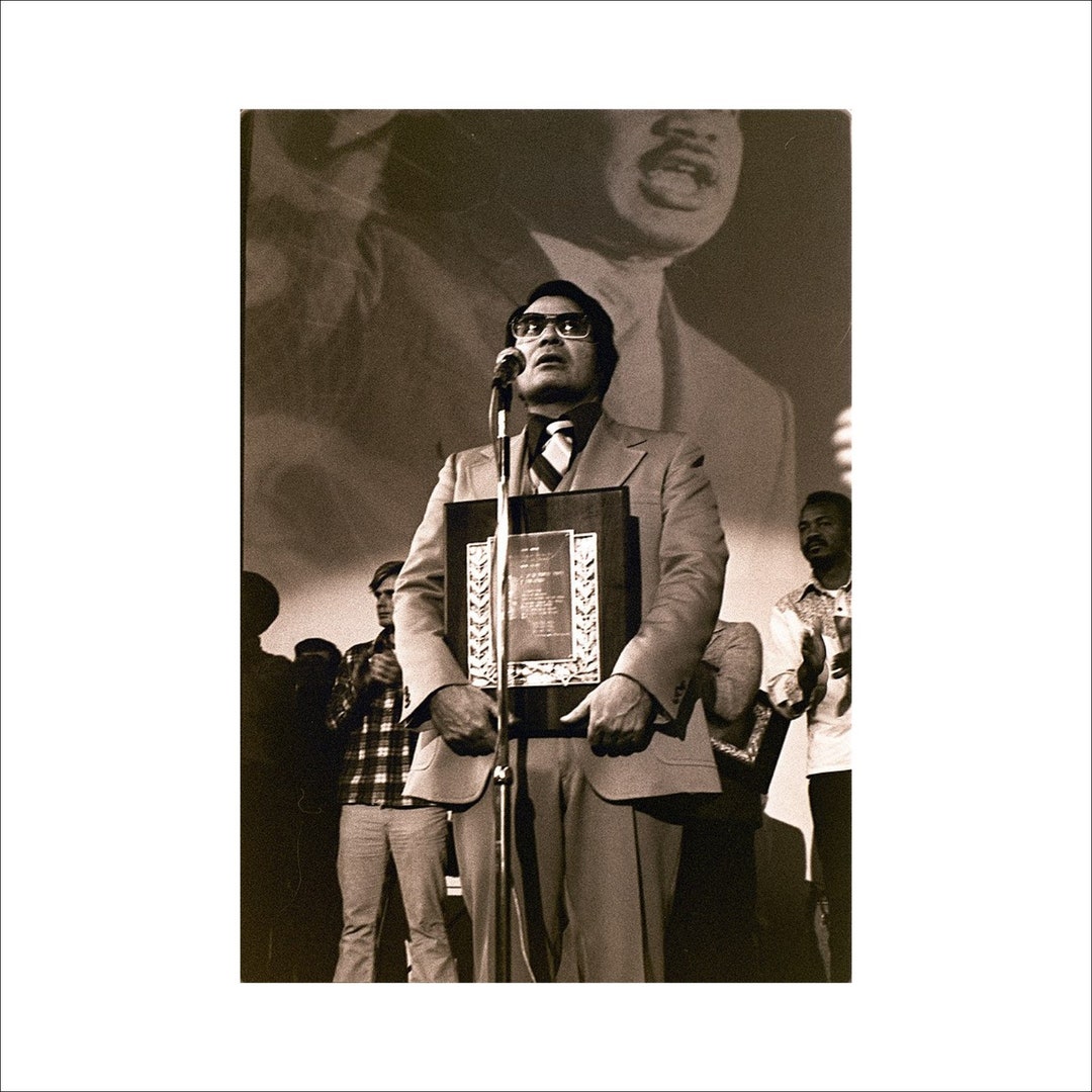 Jim Jones Leader of the People's Temple Receiving MLK Humanitarian ...