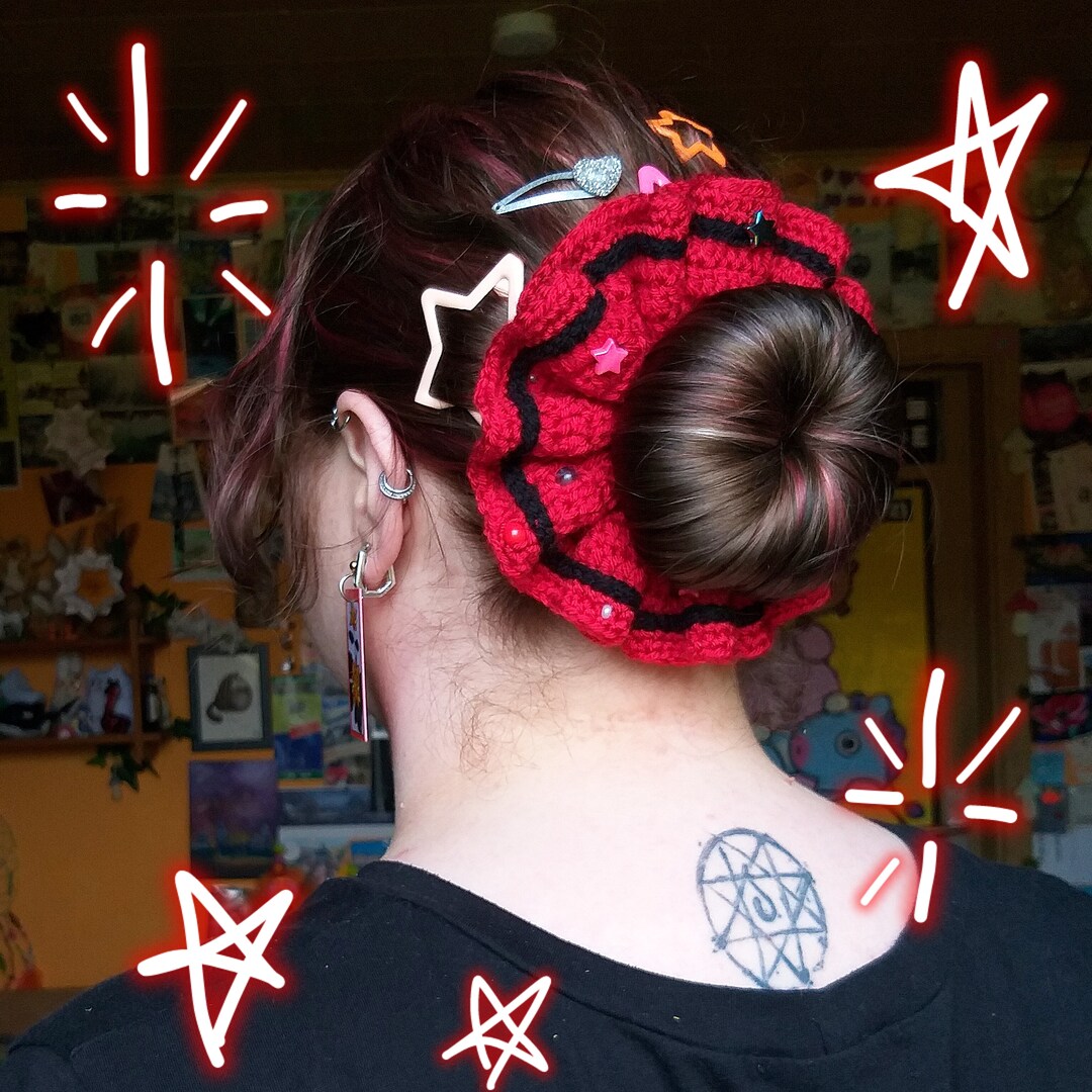Haikyuu!! Nekoma Scrunchie Anime Cosplay - Etsy