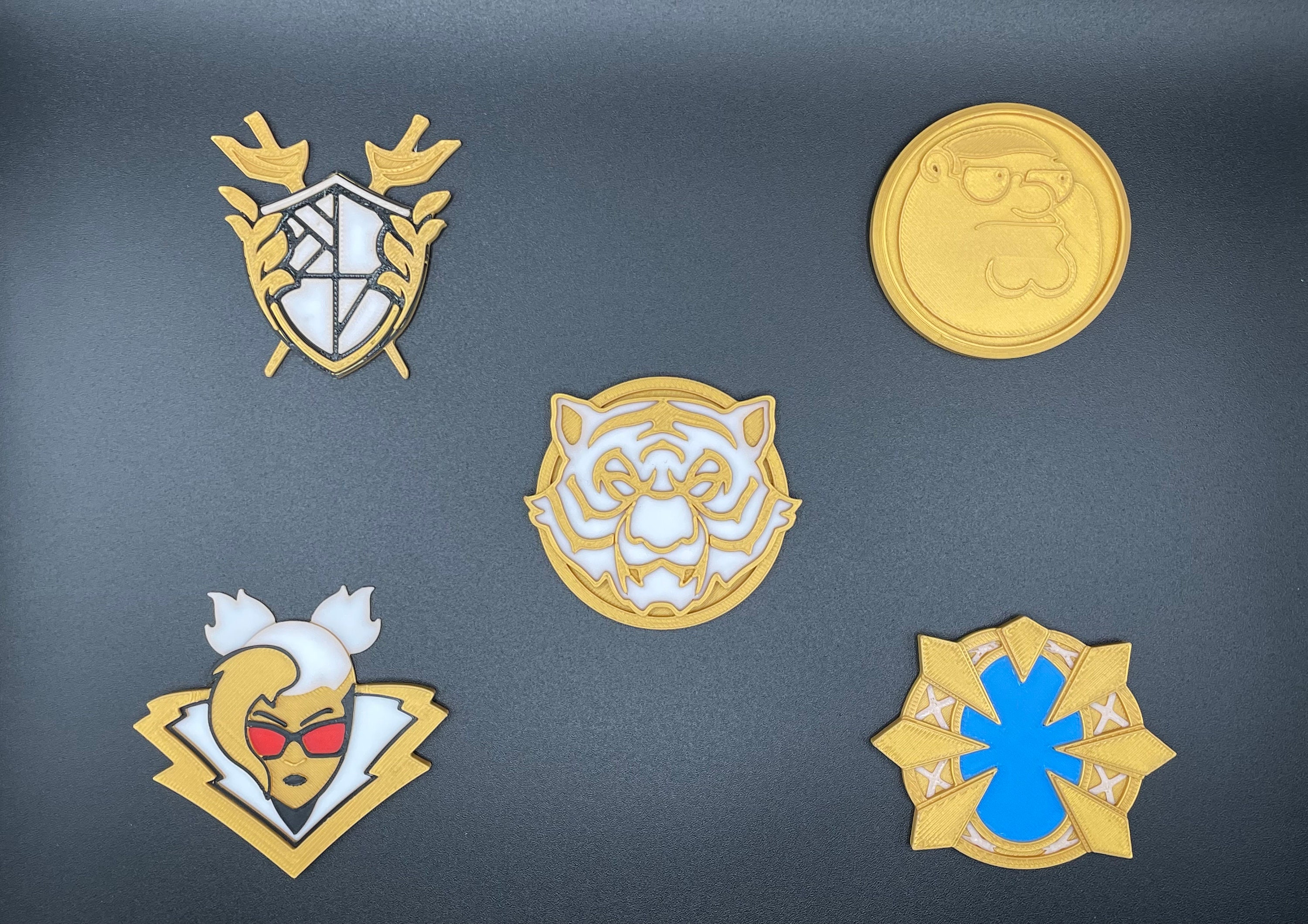 Medallion Peter Griffin Inspired Game Hero Item Collectible Token ...