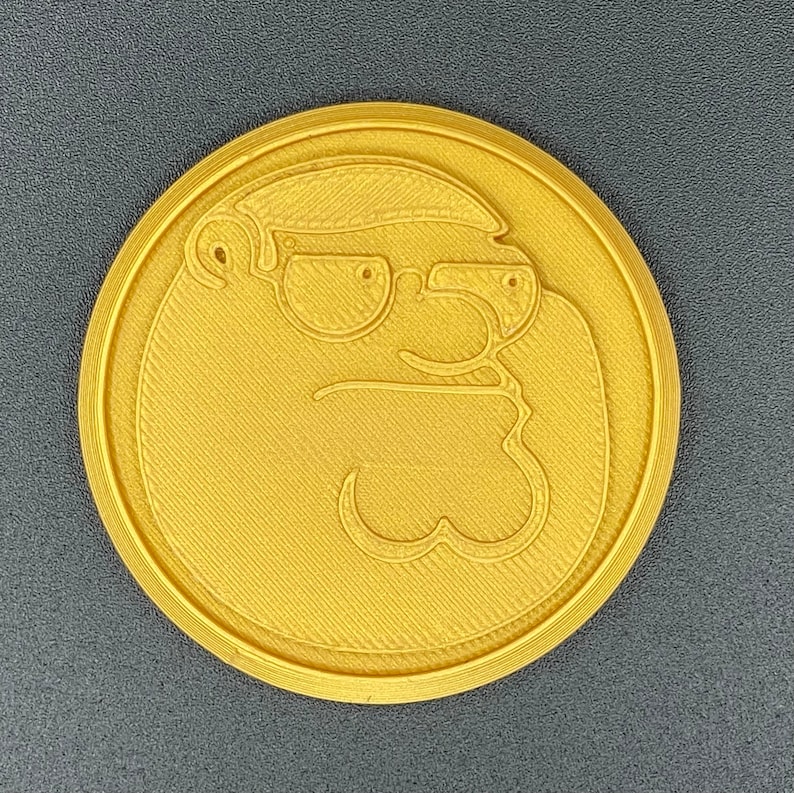 Medallion Peter Griffin Inspired Game Hero Item Collectible Token ...