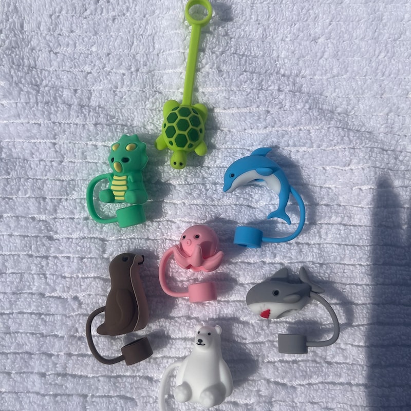 Animal Straws - Etsy