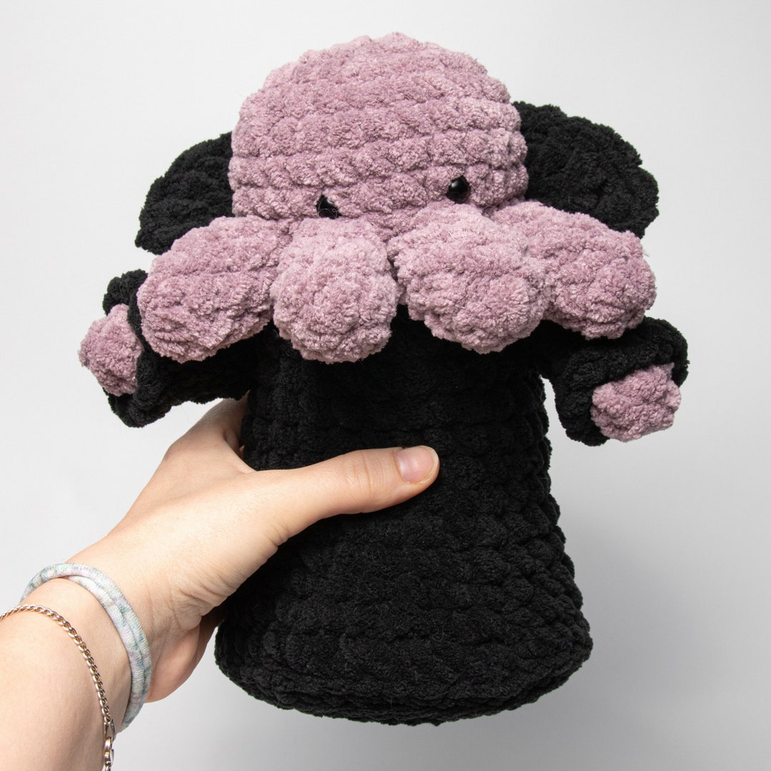 Mini Illithid Mind Flayer - Amigurumi Crochet Pattern Dnd Inspired - Etsy
