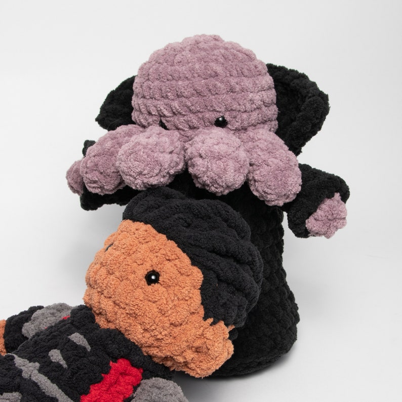 Mini Illithid Mind Flayer Amigurumi Crochet Pattern Dnd Inspired - Etsy
