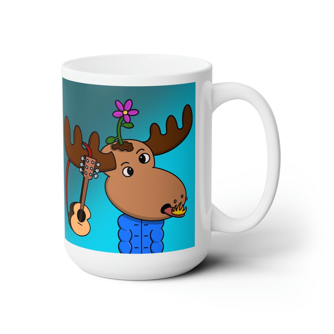 Moose Mayhem Hot Summer Music Collectible Cartoon Ceramic Mug 15oz - Etsy