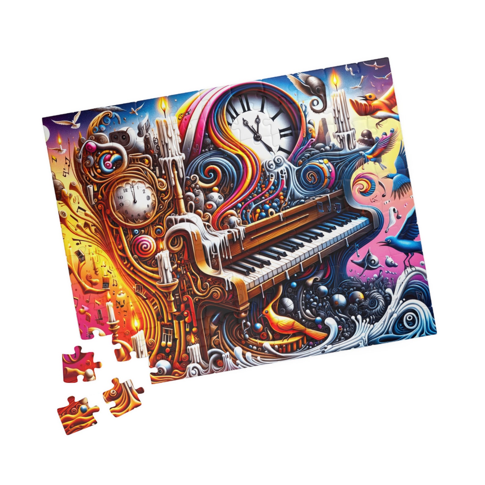 Surrealism Jigsaw Puzzle 1000 Family Game Night Gift Puzzle Lovers 500 ...